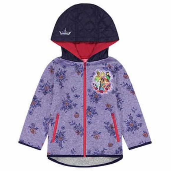 Disney | Matching Sets | Disney Princess Kids 3piece Sweater Fleece Set ...